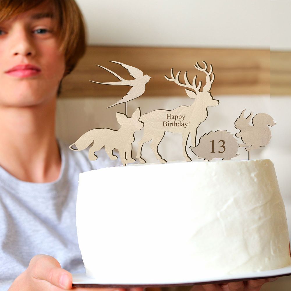 DecoCut - Animal cake toppers, many models