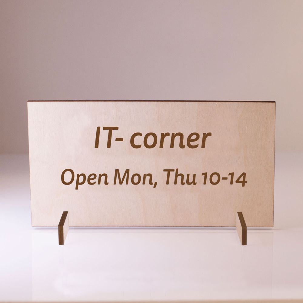 DecoCut - Table sign